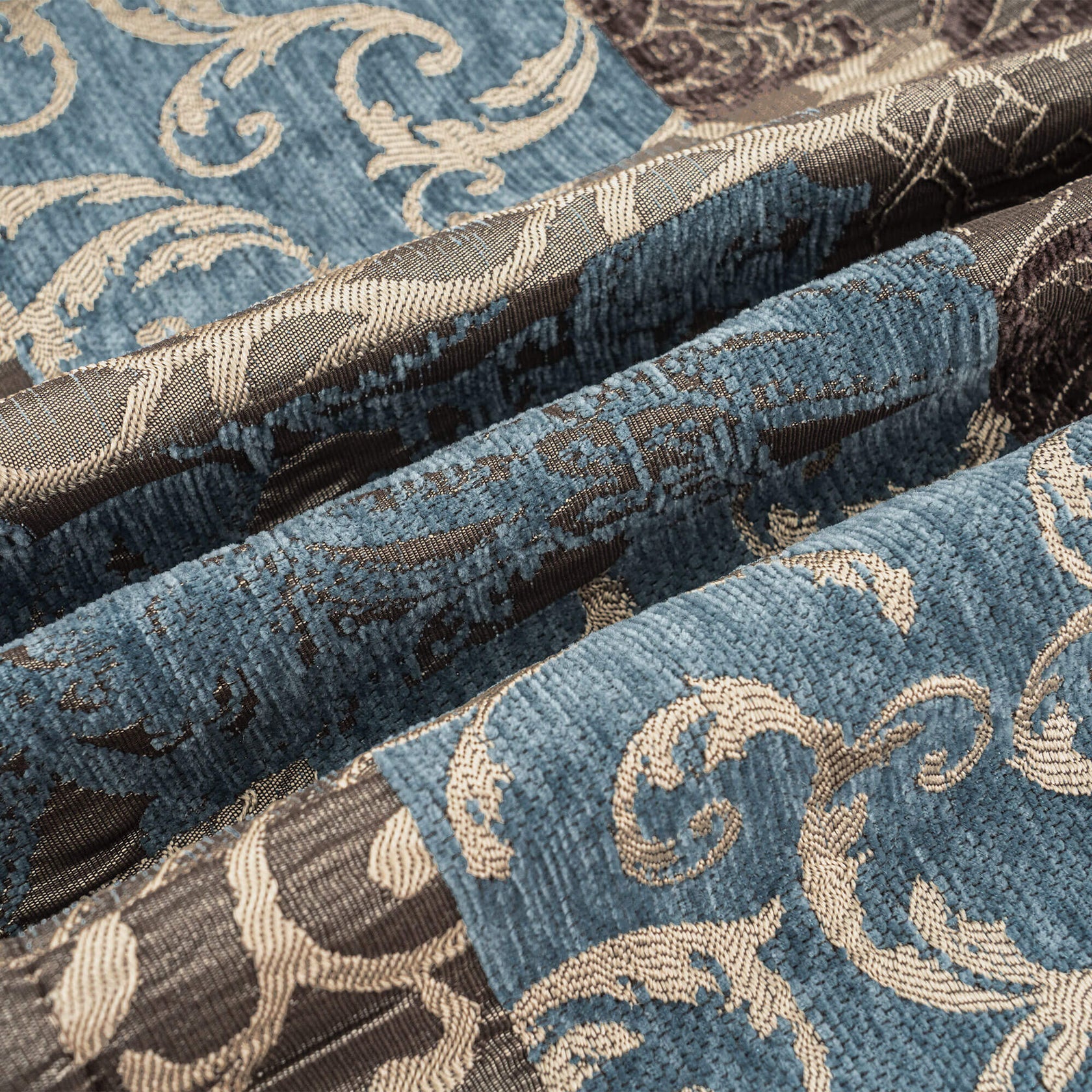 Blue Loong Patchwork Curtains – Loom And Mill