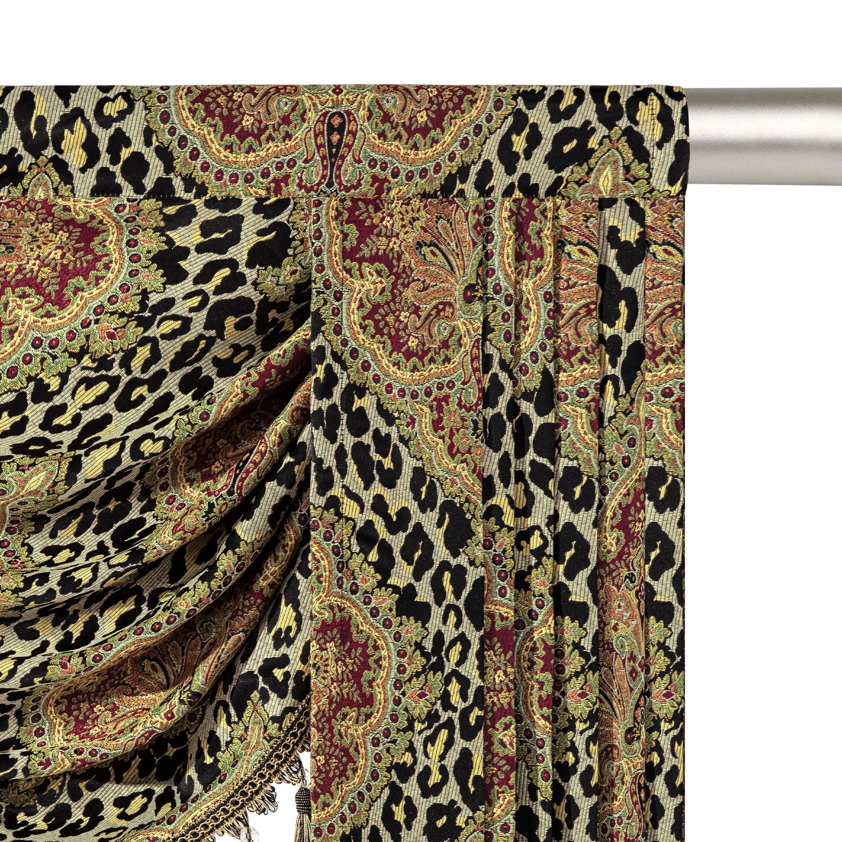 Leopard Print Swag Valance – Loom And Mill