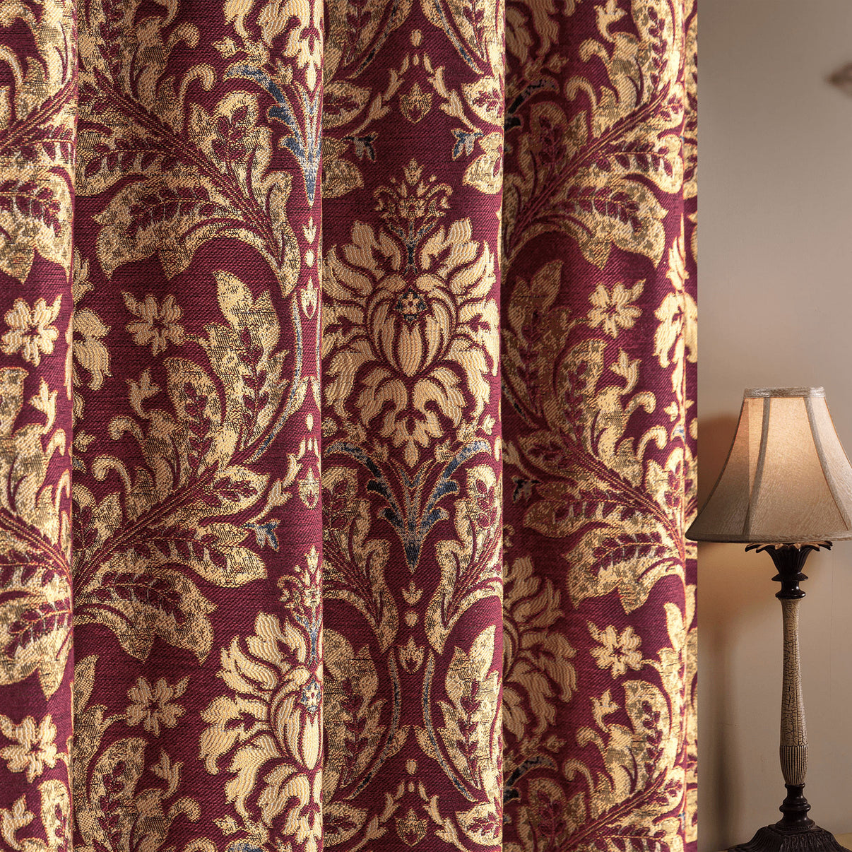 Lafaye Damask Curtains – Loom And Mill
