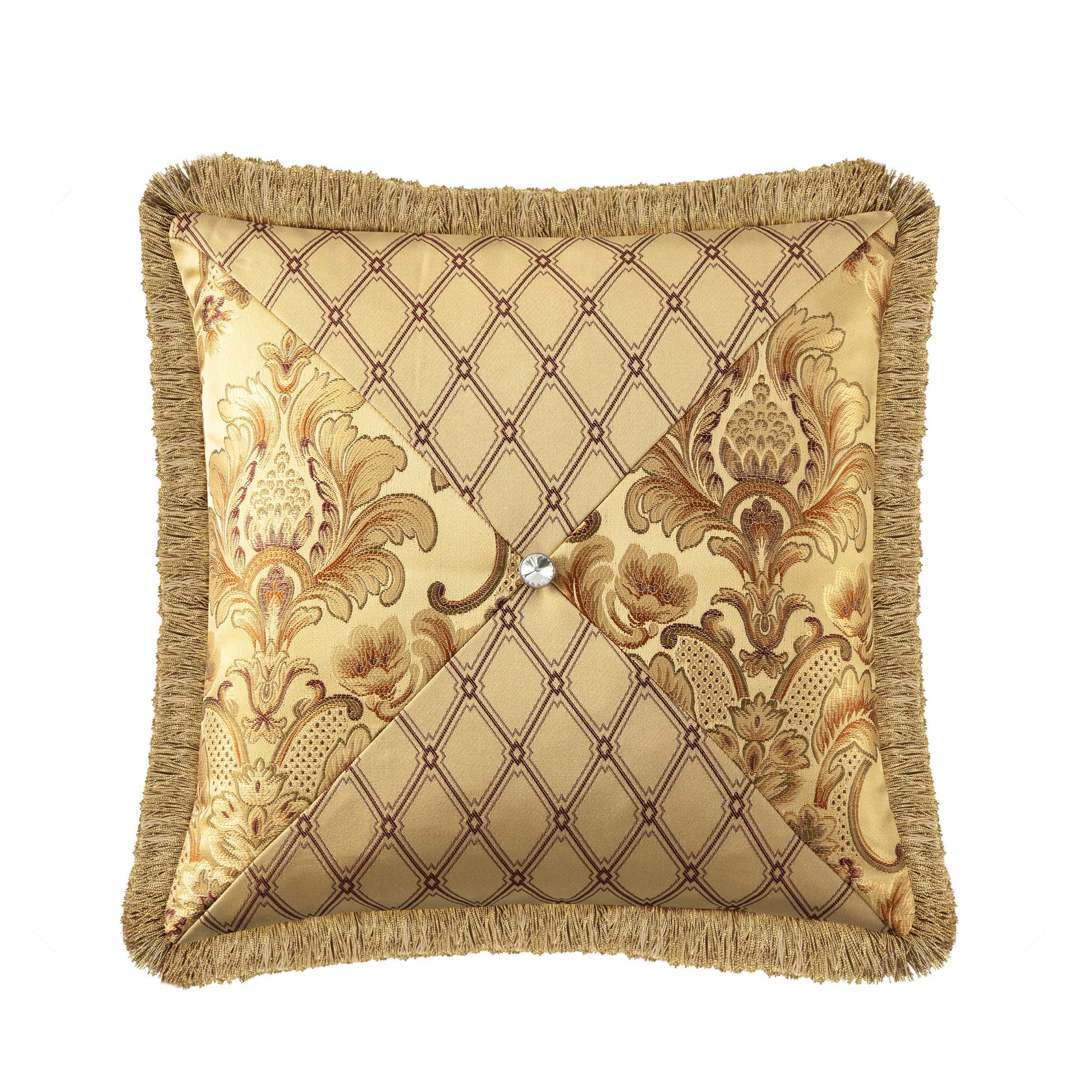 Opulent Jacquard Damask Bedding Set – Loom And Mill